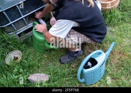 Self-sufficient community in Central Brittany. Plelauff, July 2020 ...