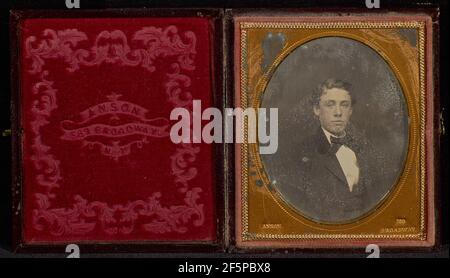 Portrait of a Young Man; Rufus Anson, American, active New York 1851 ...