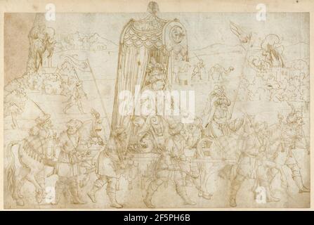 A Turkish Procession; Erhard Schön, German, about 1491 - 1542; Germany ...