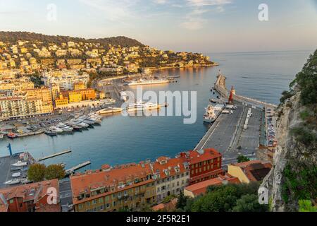 Beautiful and Amazing Scenes from Nice, France Stock Photo - Alamy