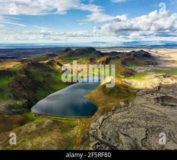 The remote lake on Rough Ridge in Central Otago was one of the ...