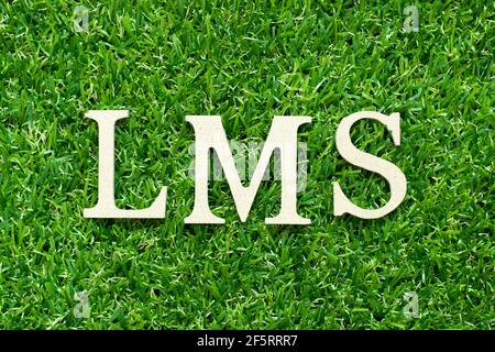 Alphabet letter in word LMS (Abbreviation of Learning management system ...