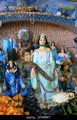 feast of the goddess yemanja, salvador, bahia, brazil, south america ...