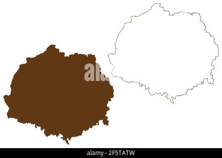Erding district (Federal Republic of Germany, rural district Upper ...