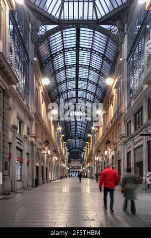 historic center of Genoa, the alleys so called in Genoa, famous and ...