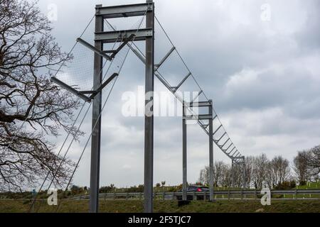 Bat Bridge Norwich NDR, A1270 Stock Photo - Alamy