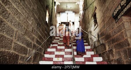Rock Fort Malaikottai historic fortification in Tiruchirapalli ...