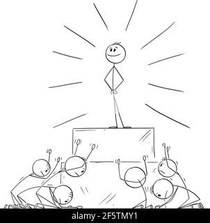 prayer to God Stock Vector Image & Art - Alamy