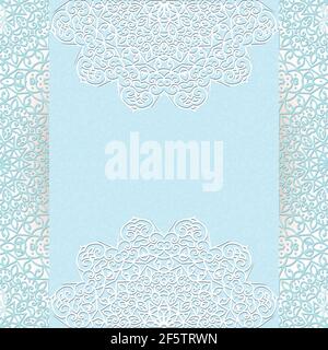 Light color invitation card design with mandala.Floral background ...