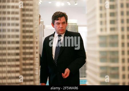 GORDON BROWN VISITING CANARY WHARF TO HELP UNVEIL PLANS FOR THE NEXT ...