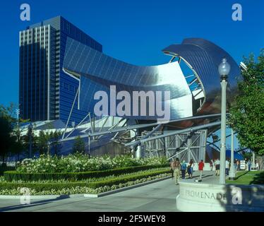 2004 HISTORICAL PRITZKER PAVILION (©FRANK GEHRY 2004)MILLENNIUM PARK ...