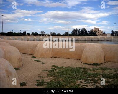water cisterns in the ancient city of Dara has a magnificent structure ...