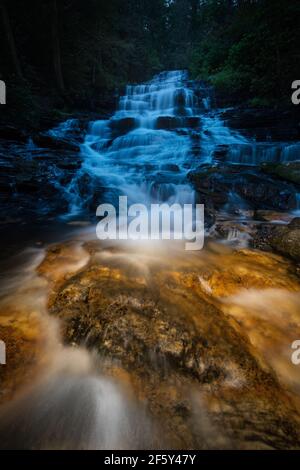 Minnehaha Falls, Epic Cascade in Chattahoochie Nat'l Forest, Georgia ...