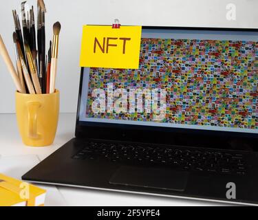 Non Fungible Token Stock Photo - Alamy