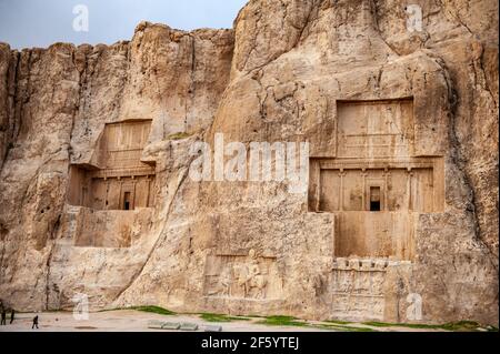 Tomb of Darius the Great, Naqsh-e Rostam Necropolis, Fars Province ...
