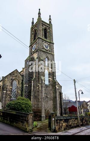 St Mary's Church, Honley, Holmfirth Stock Photo - Alamy