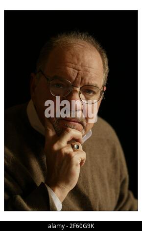 Paul Schrader, writer in LondonPic David Sandison 24/3/2004 Stock Photo ...