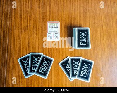 Cards from the Star trek The Next Generation version of Fluxx the card ...