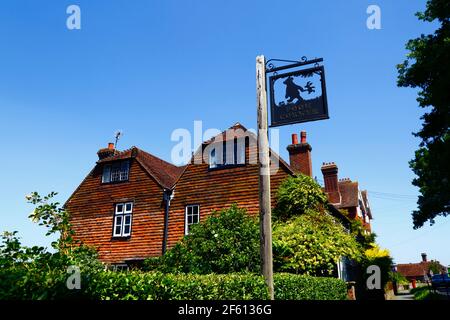 Pooh Corner Sign Hartfield England Stock Photo - Alamy