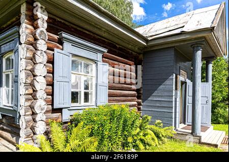 Konchansko-Suvorovskoe, Russia - August 6, 2020: Museum homestead of ...