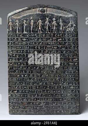 Magical Stela of Horus Stock Photo - Alamy