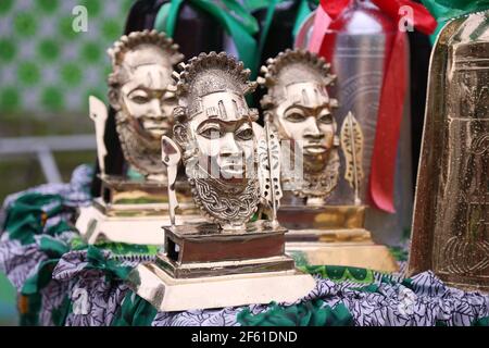 Oba Akenzua Cultural Centre, Benin City, Edo State, Nigeria Stock Photo ...