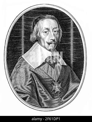 The Cardinal RICHELIEU . Armand Jean du Plessis de Richelieu , Cardinal ...