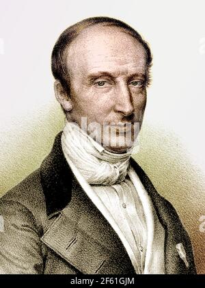 Augustin-Louis Cauchy, French Mathematician Stock Photo - Alamy