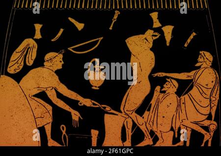 Greek Art. Greece. Iron tools of everyday use from the sanctuary of ...