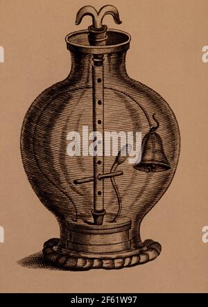 Robert Boyle's air-pump Stock Photo - Alamy