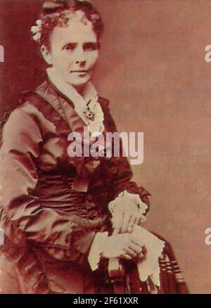 Mrs James Garfield, wife of President James Garfield. Lucretia Rudolph ...
