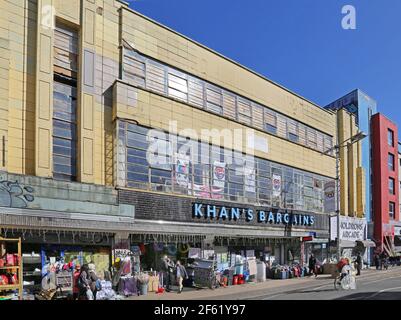 Khan's Bargains, the famous general store on Rye Lane in Peckham ...