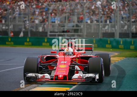 VETTEL Sebastian (ger) Ferrari SF70-H team scuderia Ferrari ambiance ...