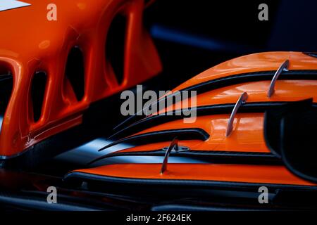 McLaren Honda MCL32 front wing details during 2017 Formula 1 ...