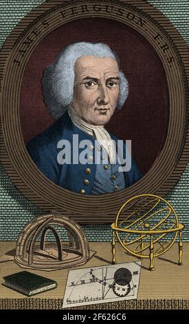James Ferguson, Scottish Astronomer Stock Photo - Alamy