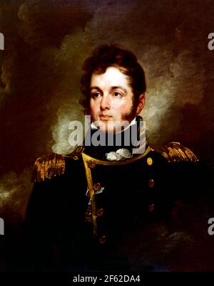 Commodore Oliver Hazard Perry Stock Photo - Alamy