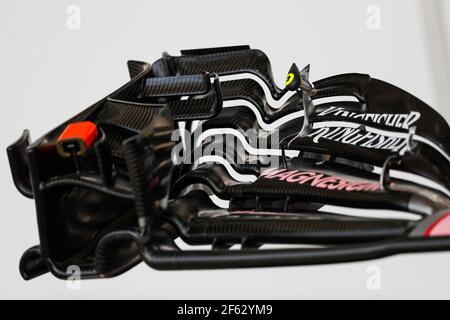 Force India VJM10 front wing details during 2017 Formula 1 FIA world ...