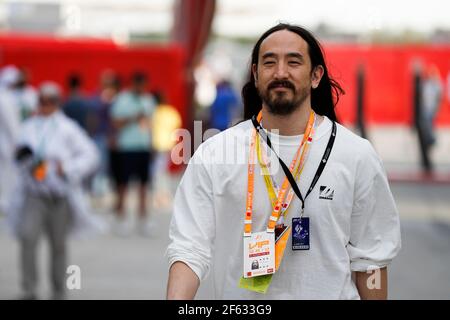 World famous DJ Steve Aoki arrives at Los Angeles International Airport ...