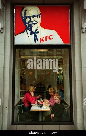 Food Restaurant Take Away Kuntucky Fried Chicken KFC November 2000 ...