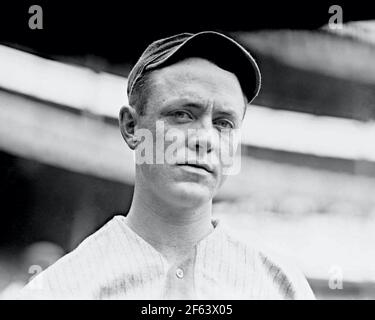 Eddie Foster, a player for the Washington Senators in 1913, is captured ...