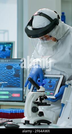 Tablet pc and medical stuff Stock Photo - Alamy