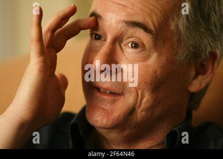 Martin Sixsmith at home in west London pic David Sandison 18/1/2007 ...