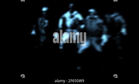 Horror Zombie with Effects Stock Photo - Alamy