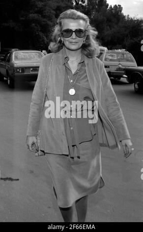 Gena Rowlands Circa 1981 Credit: Ralph Dominguez/MediaPunch Stock Photo ...
