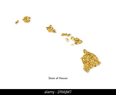 Hawaii silhouette map Stock Vector Image & Art - Alamy