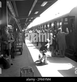 Central Station, Stockholm. Track 12 Stock Photo - Alamy