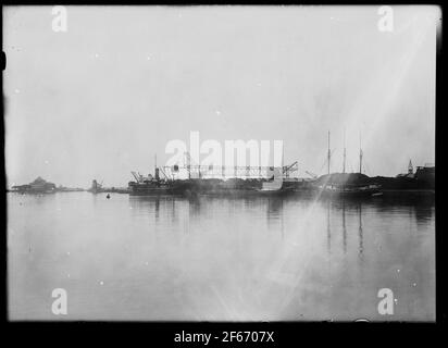 Port inlet, possibly Malmö Stock Photo - Alamy