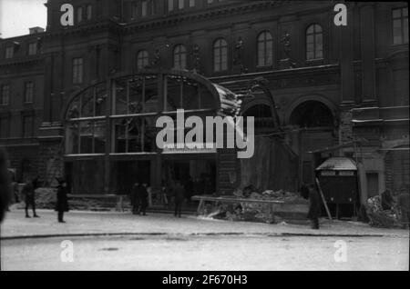 Demolition of hump, central station Stock Photo - Alamy