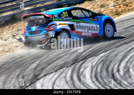 87 DUBOURG Jean Baptiste (fra) DA Racing Peugeot 208 action during the ...