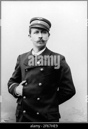 John Emil Auer, station manager in Sexdrega 1885-1920 approx Stock ...